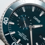 Aquis Small Second, Date - 01 743 7733 4155-07 4 24 69EB | Oris